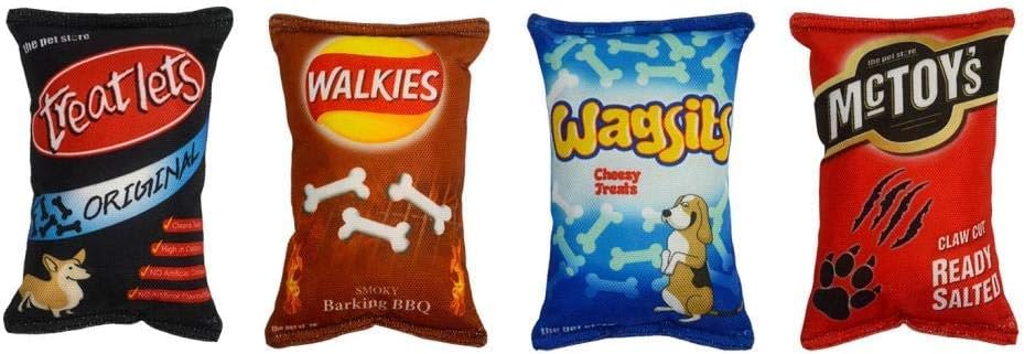 Pet Store Rustling Crisp Packet Dog Toys : Amazon.co.uk: Pet Supplies