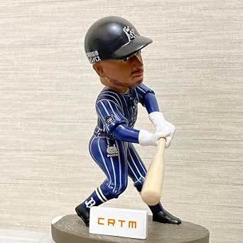 Amazon.co.jp: Former Oryx Adam Jones Player Bobblehead Figure : Hobbies