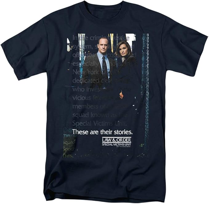 Amazon.com: Law & Order: SVU SVU Unisex Adult T Shirt : Clothing, Shoes ...