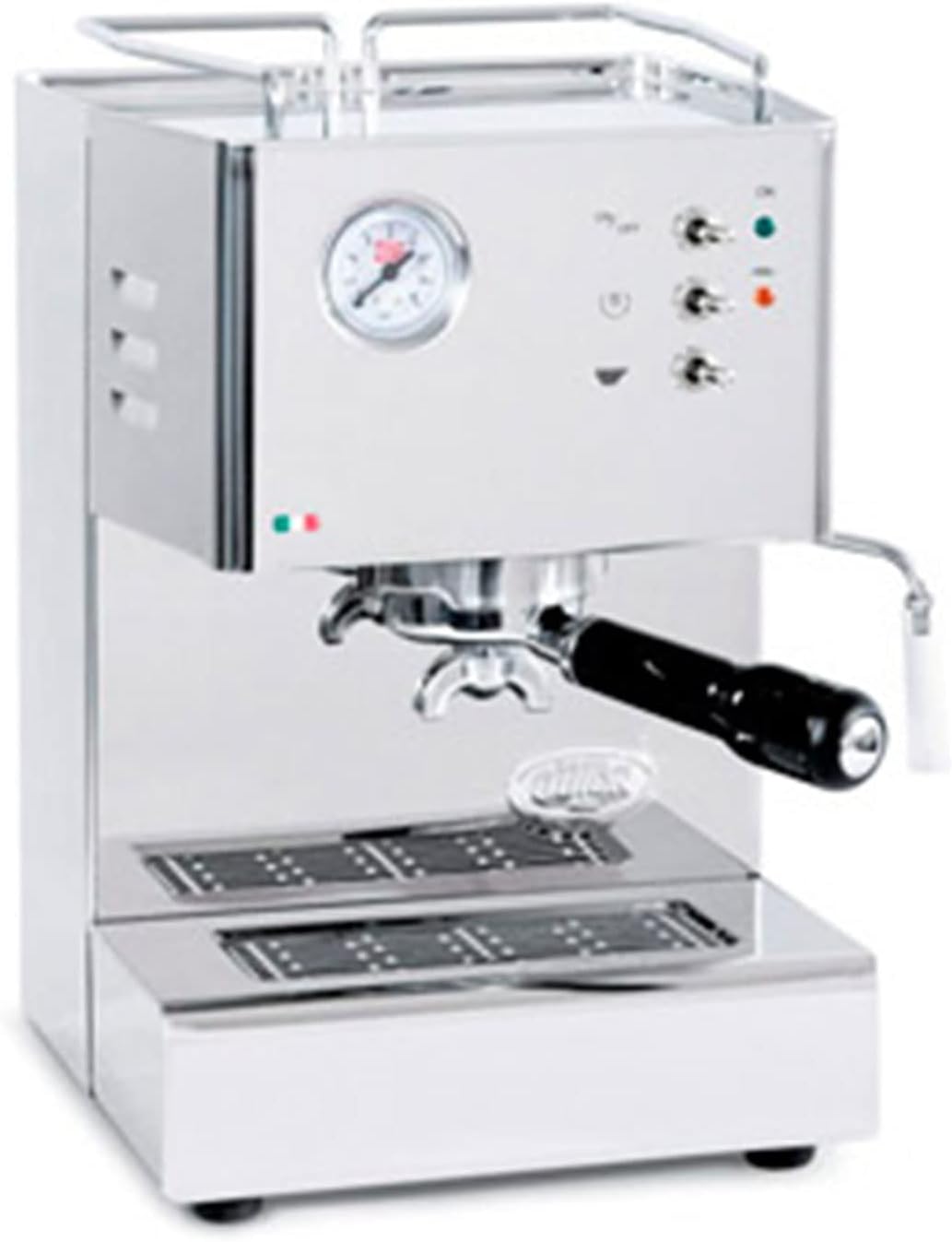 Quickmill Siebträgermaschine 0820 Stretta Eurostecker - schwarz ...