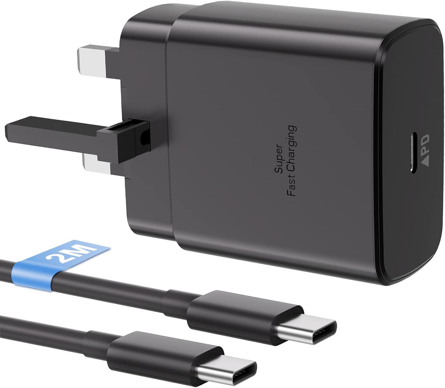 45W for Samsung Fast Charger Plug and Cable 2M, Super Fast Charger for ...