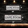 Amazon.com: Personalized Game Room Sign Vintage Decor Wall Signs ...
