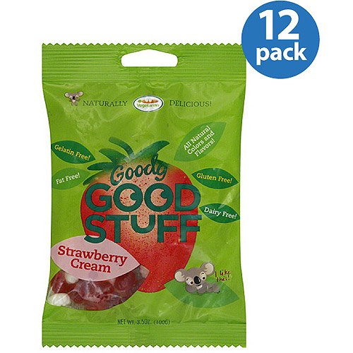 Amazon.com : Goody Good Stuff Strawberry Cream Fruit Gummies, 3.5 oz ...