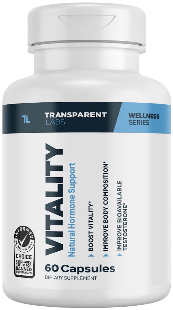 Amazon.com: Vitality Testosterone Booster - Testosterone Supplement for ...