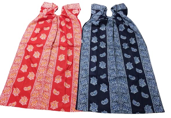 Buy PORICHOY Batik Printed Cotton Free Size Nighty for Women and Girls ...