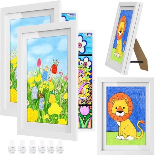 ViViKaya 2 Stück Kunstfotorahmen für Kinder, Bilderrahmen ...