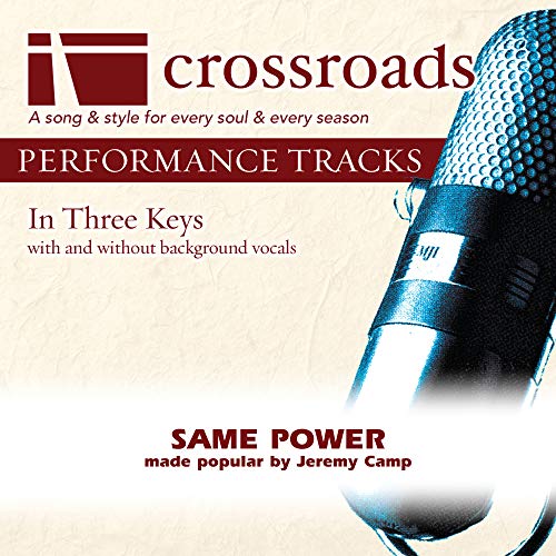 Amazon.com: Same Power (Made Popular by Jeremy Camp) [Performance Track ...