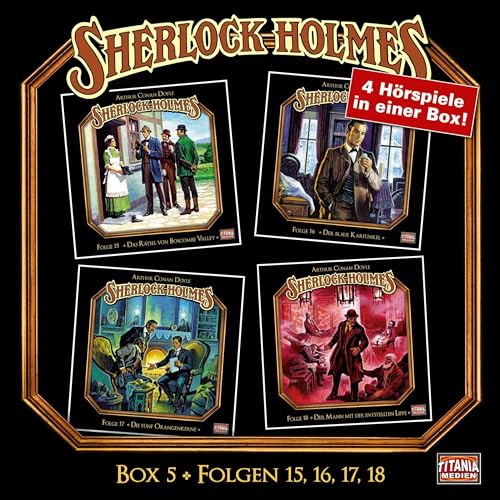 Sherlock Holmes - Die geheimen Fälle des Meisterdetektivs Folgen 15, 16, 17, 18: Sherlock Holmes ...