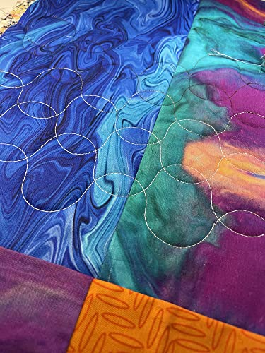 Snapklik.com : 5pcs Wave Quilting Rulers And Templates Set