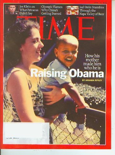 Time Magazine April 21 2008 Barack Obama Raising Obama: Amazon.com: Books