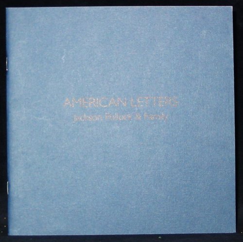 American Letters: Jackson Pollock & Family: Buhmann, Stephanie: Amazon ...