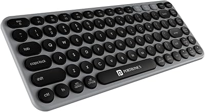 Amazon.in: Buy Portronics Bubble 2.0 Wireless Keyboard with Bluetooth ...
