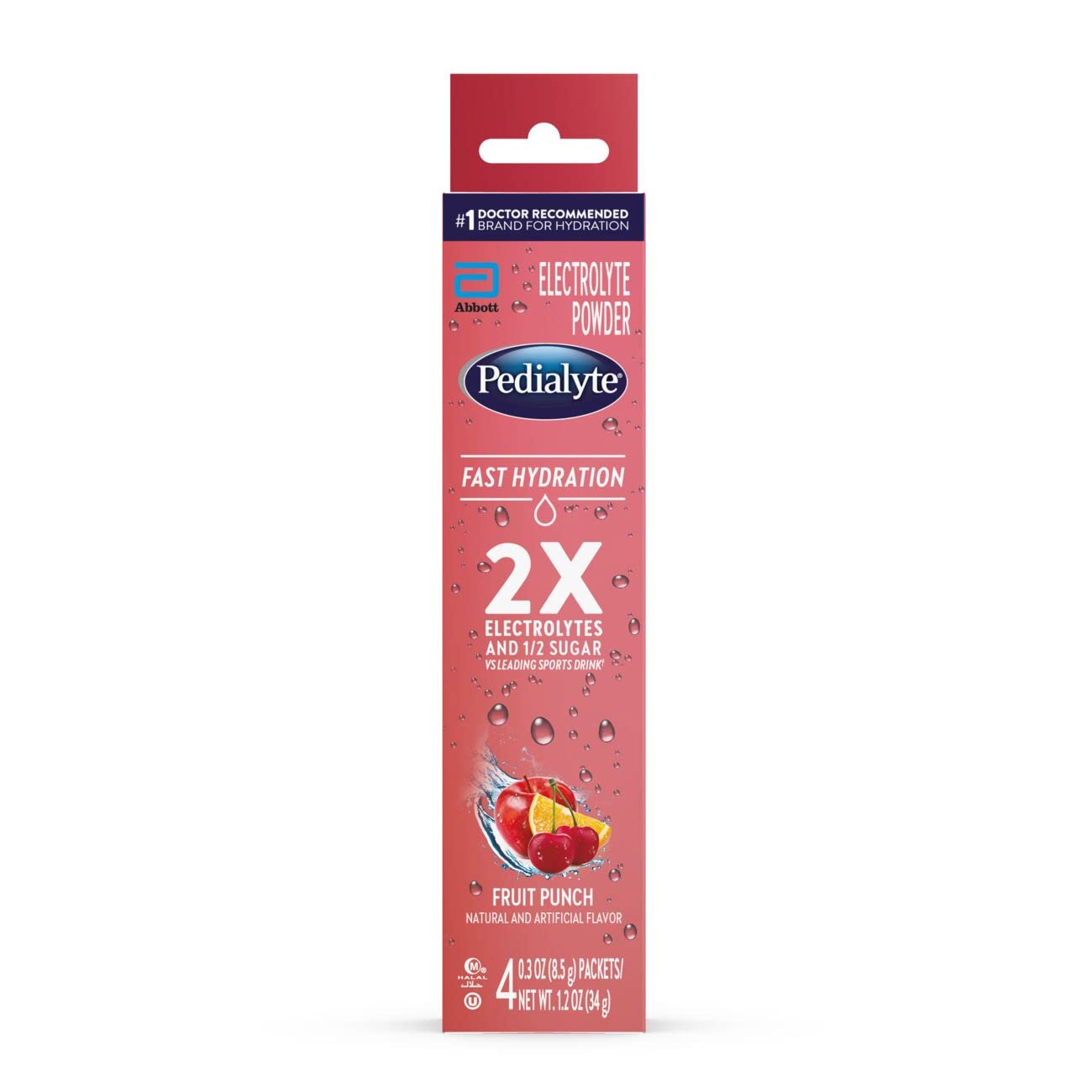 Snapklik.com : Pedialyte Fast Hydration Electrolyte Powder Packets ...