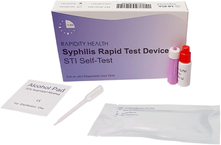 Syphilis Rapid Test Device : Amazon.co.uk: Health & Personal Care