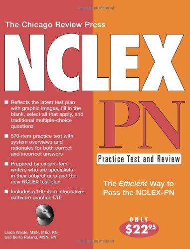 Amazon | The Chicago Review Press Nclex-Pn Practice Test and Review ...