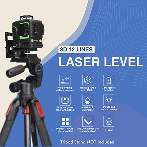 Valens 3D Self Leveling Laser Level 360° Laser Panel Alignment Tool of ...