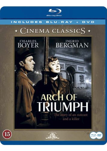 Amazon.com: Arch of Triumph (Blu-ray/DVD Combo) : Ingrid Bergman ...
