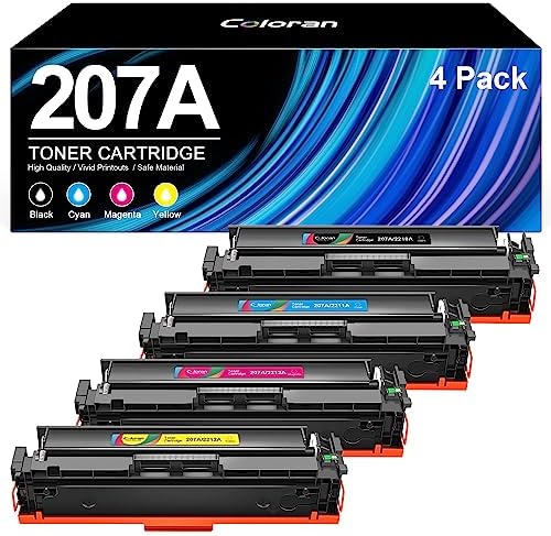 HP W2210A 207A Original LaserJet Toner Cartridge, Black, Single Pack ...