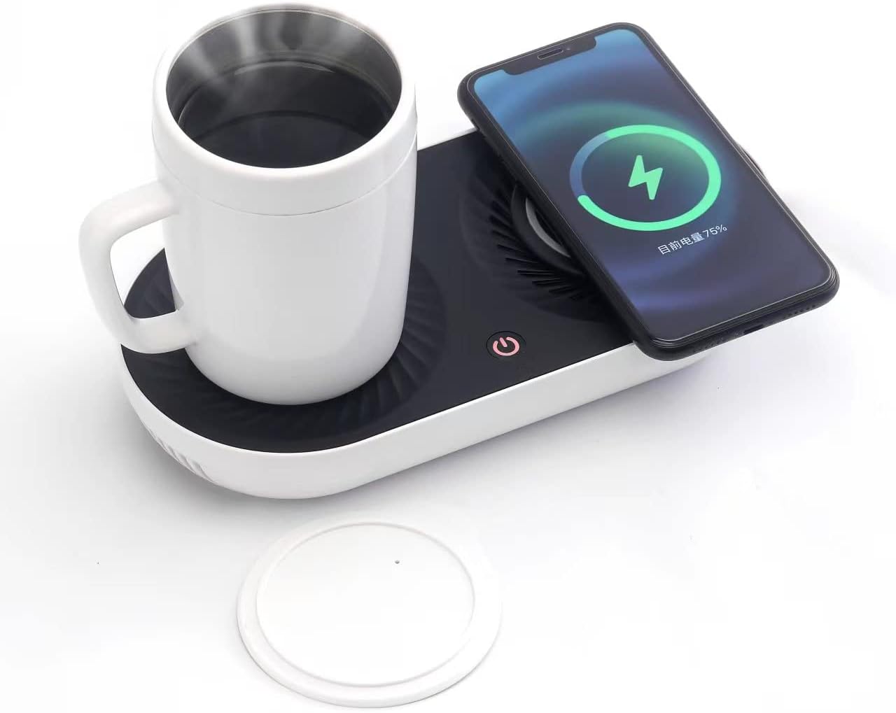 Amazon.com: Coffee Mug Warmer, MINXUE Drink Cooler with Wireless ...