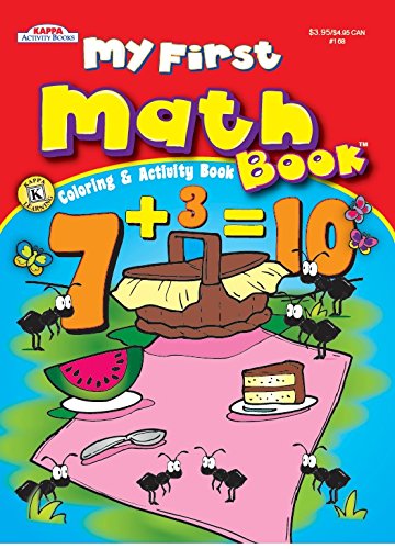 My First Math Coloring & Activity Book: Kappa Books Publishers ...