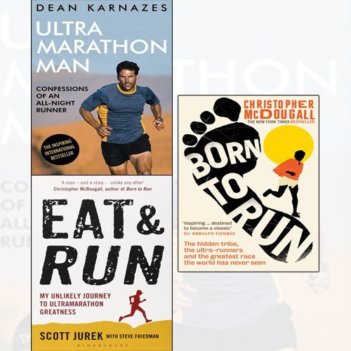 Eat and Run,Born to Run,Ultramarathon Man 3 Books Collection Set ...