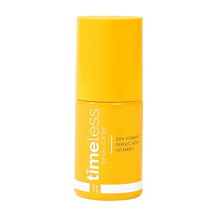 Amazon.com: Timeless Skin Care 20% Vitamin C + E Ferulic Acid Serum - 1 ...