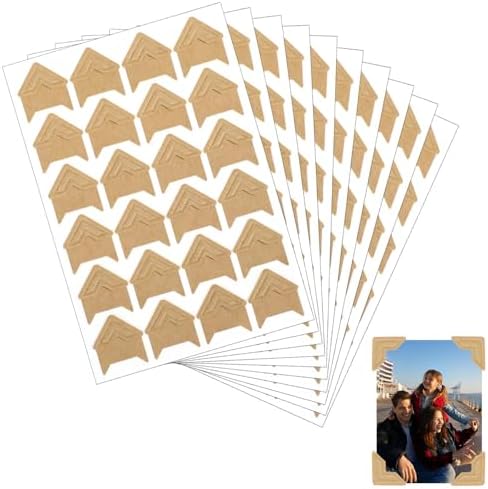 240 Pcs Photo Mounting Corners Self Adhesive Photo Corner Stickers ...