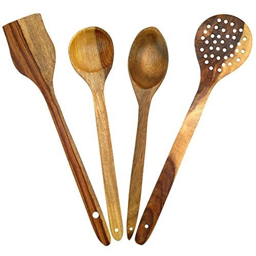 Buy Craftatoz Multipurpose Serving and Cooking Spoon Set for Non Stick ...