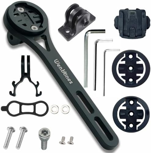 Wenbones Integrated Bicycle Computer Mount Aluminium Alloy Bicycle ...