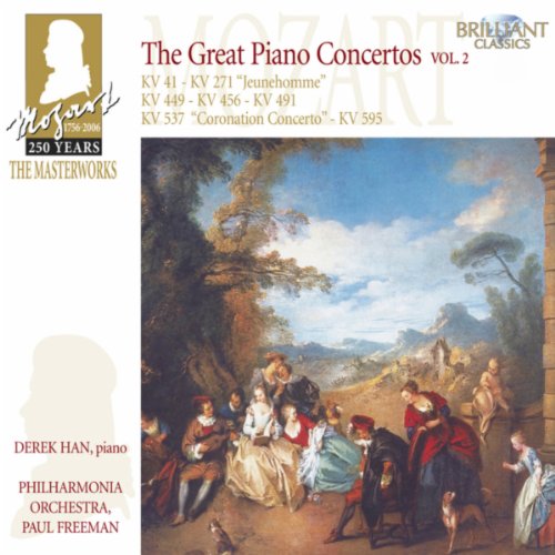 Amazon.com: Mozart: The Great Piano Concertos, Vol. 2 : Derek Han ...