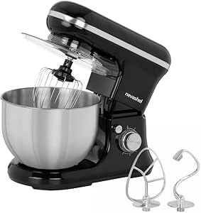 Nevashel Batidora de Pedestal Profesional para Cocina, 6 Velocidades Potente Motor 1000W con ...