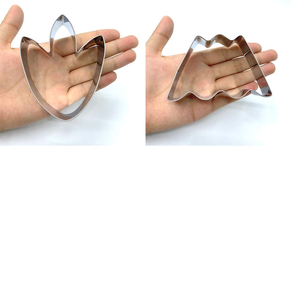 Buy LILIAO Cute Dinosaur Cookie Cutter Set - 6 Piece - T-rex ...