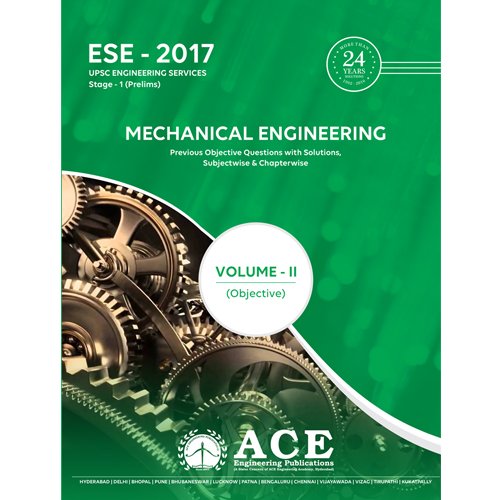 Buy ESE 2017 Stage1(Prelims) Mechanical Engineering Objective Volume II ...
