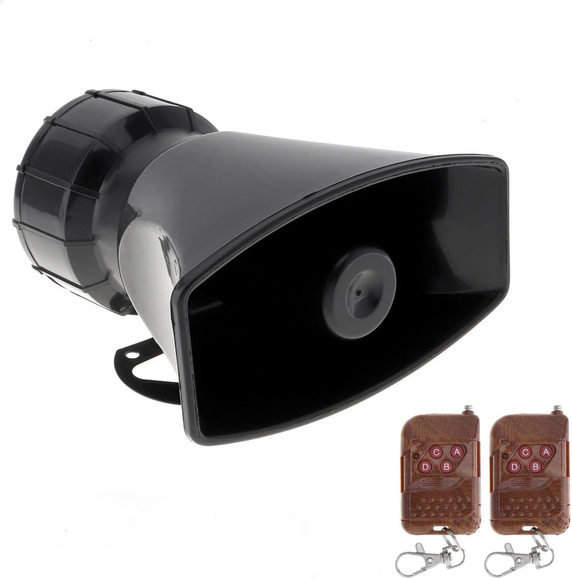 Amazon.com: ePathChina 7 Sounds Loud Car Warning Alarm Police Fire ...