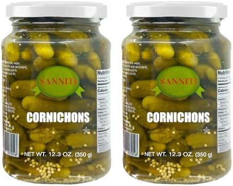 Amazon.com: Sanniti Cornichons | Imported from Spain | Perfect for ...