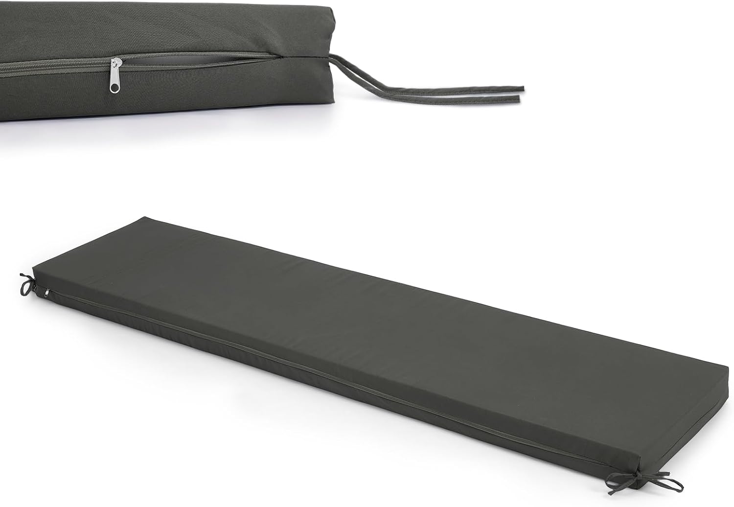 Warmiehomy Garden Bench Cushion 2 Seater, 100CM Waterproof Bench Seat ...