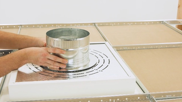 Watch How to Install Drop Ceiling Perforated Return Air Filter Grille ...