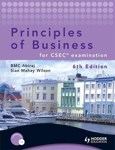 Buy Principles of Business for CSEC examination Book Online at Low ...