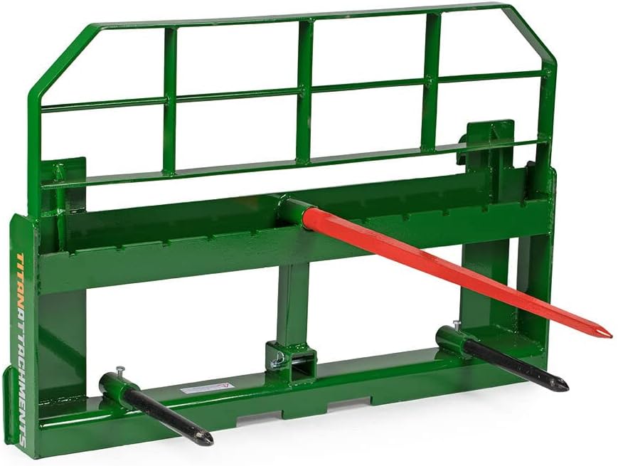 Amazon.com: Titan Attachments Hook and Pin Hay Frame Attachment with ...