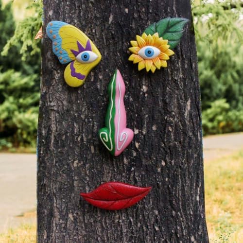 Amazon.com: Glorison Tree Faces Decor Outdoor - 12 x 24 Inches Mounting ...