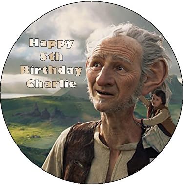 7.5 The BFG Edible Icing Birthday Cake Topper : Amazon.co.uk: Grocery