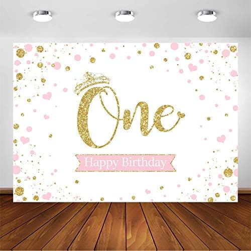 Amazon.com: KatchOn, Large Happy 1st Birthday Banner - 72 x 44 Inch ...