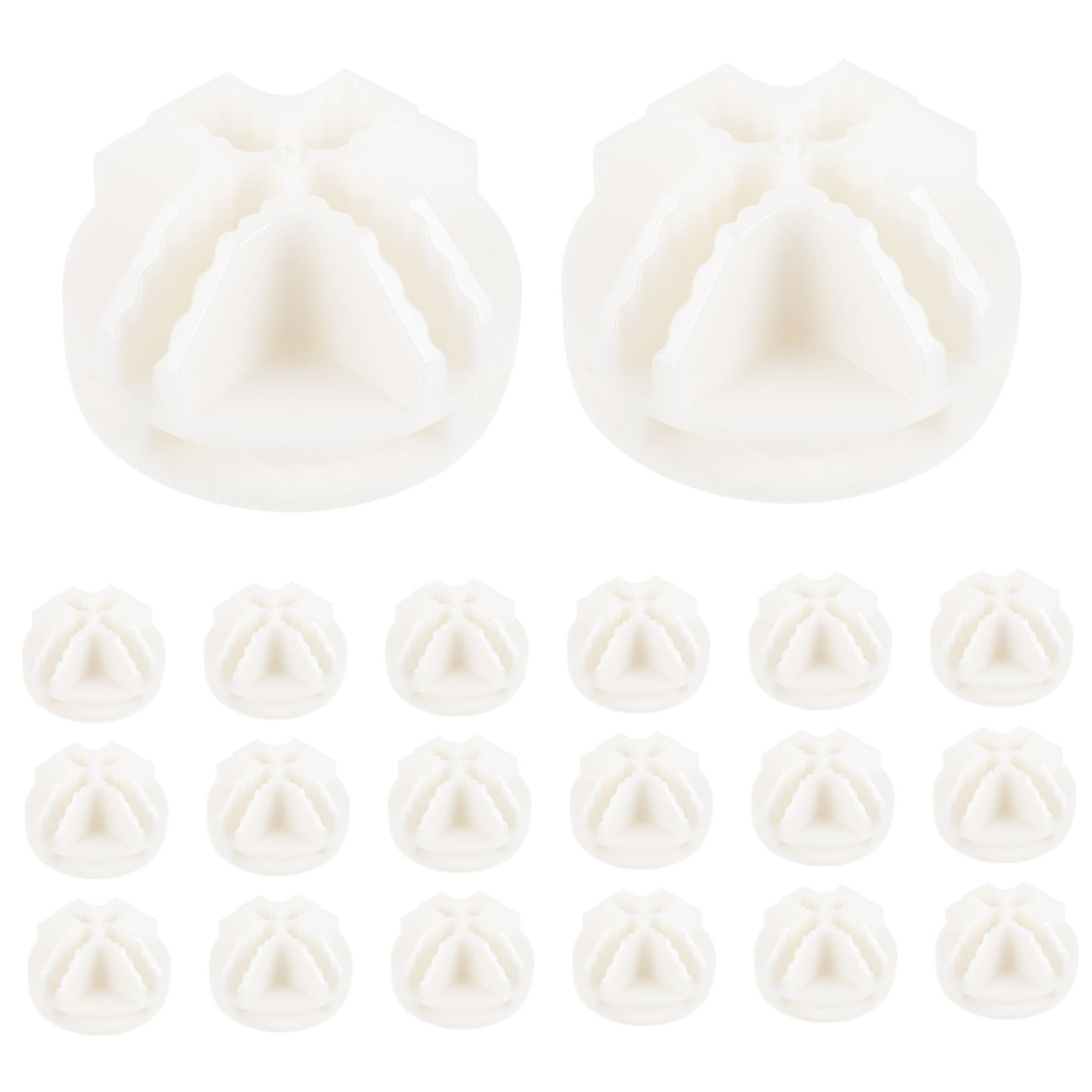 Buy Cabilock 40 pcs up Connectors Metal Storage Connector Panel for ...