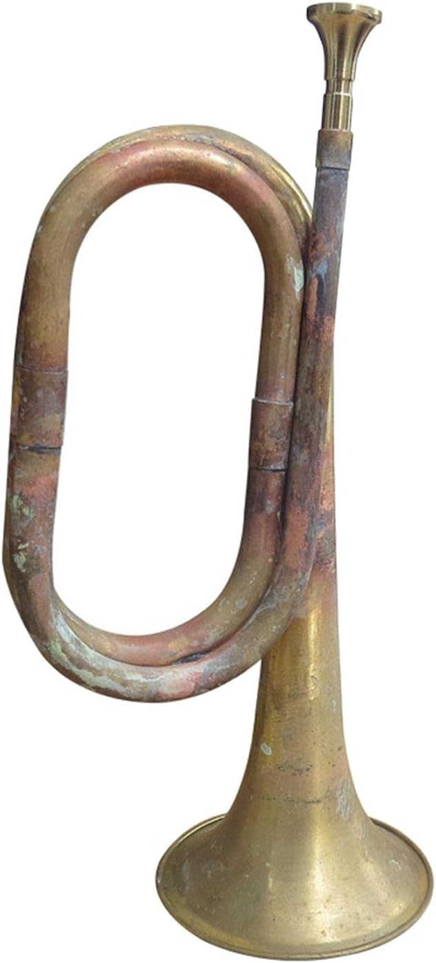 Amazon.com: Deevoka Retro Vintage Brass Trumpet, 12.60inch Solid Copper ...