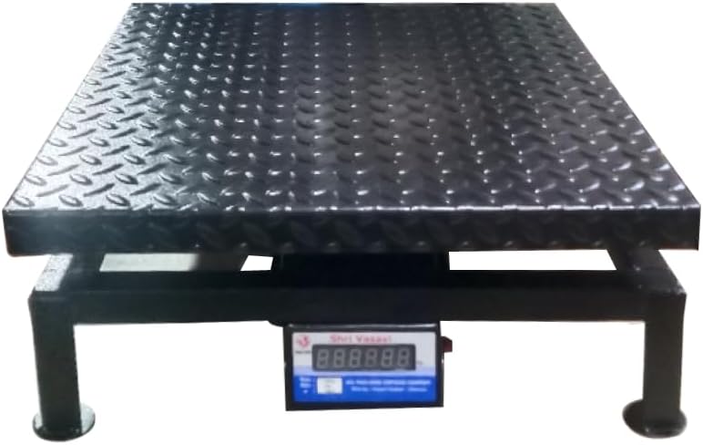 SHRI VASAVI Digital Electronic Platform Weighing Scale Machine with ...