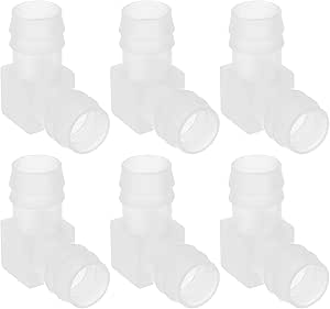 Amazon.com: 6 Pcs Hose Barb Fittings plastic barb fittings plastic ...