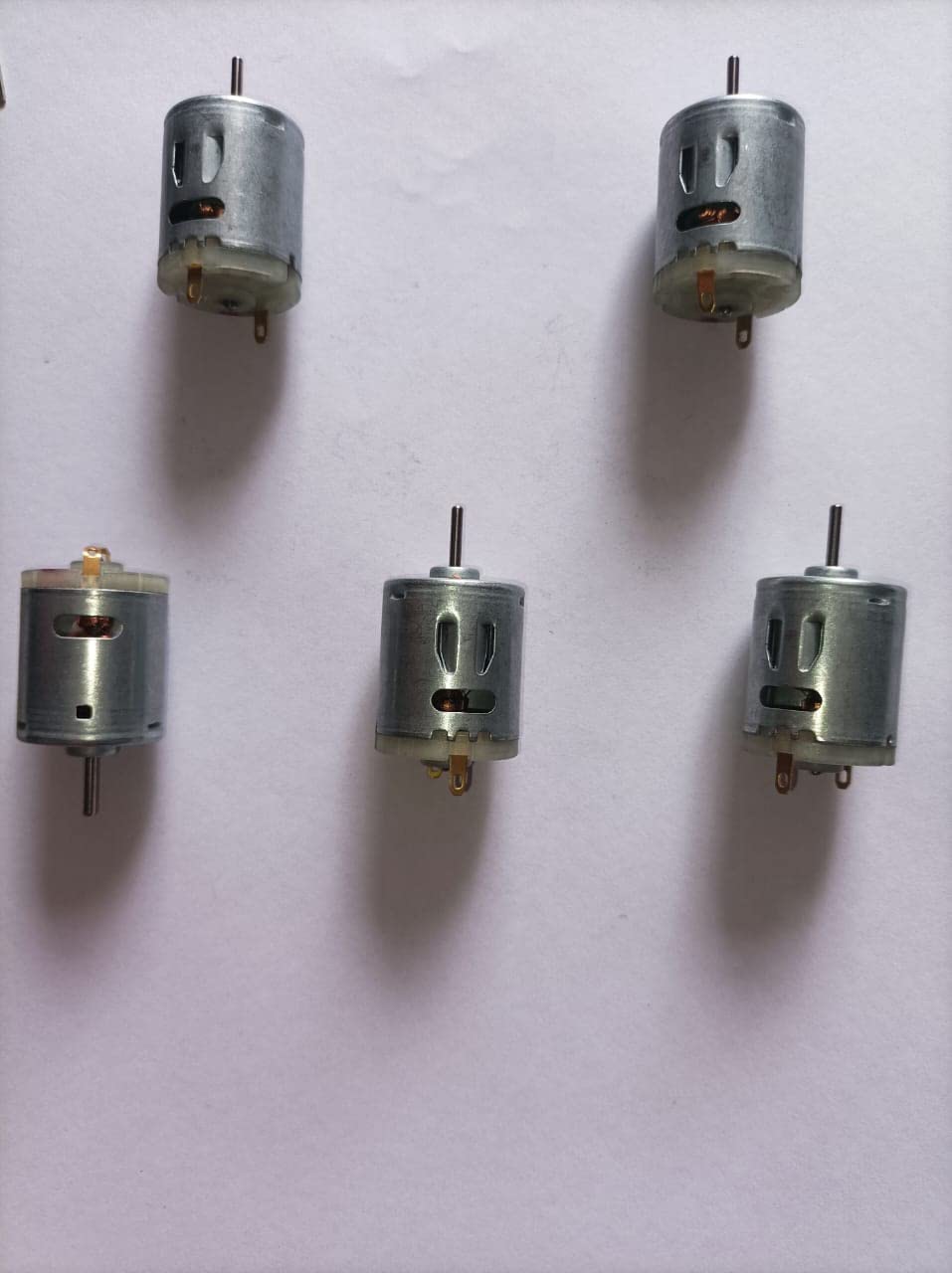 Rashri; One for all 5 Pieces Toy Macro Mini Motor 3V to 12V DC Motor ...