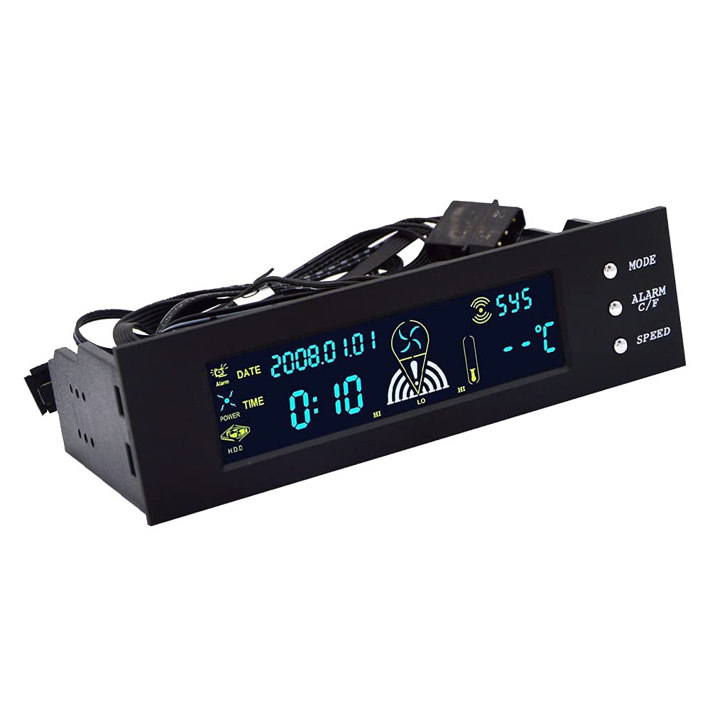 Snapklik.com : 1Pcs 5.25 Inch Fan Speed Controller Computer Temperature ...