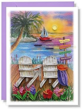 Amazon.com : QUILLCRAFT Happy Retirement Card, Retirement Enjoy The ...