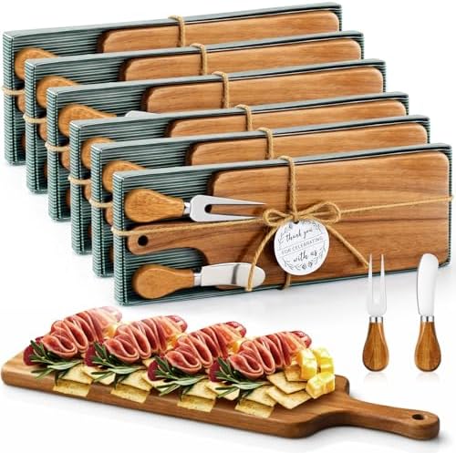 Amazon.com: Ziliny 6 Sets Bridal Baby Shower Prizes Wooden Square ...